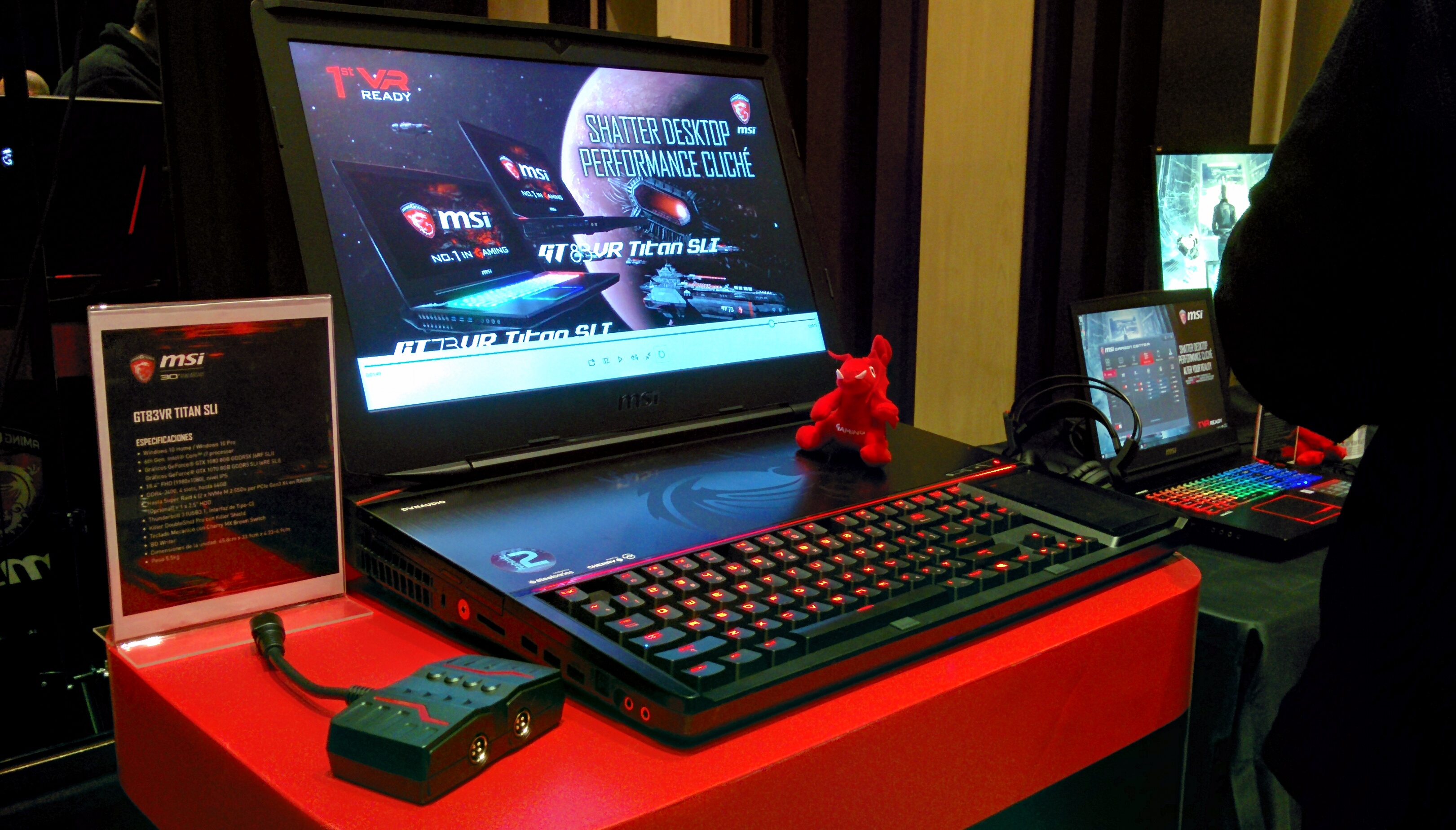 MSI presenta en México sus notebooks serie "G" con NVIDIA GTX10