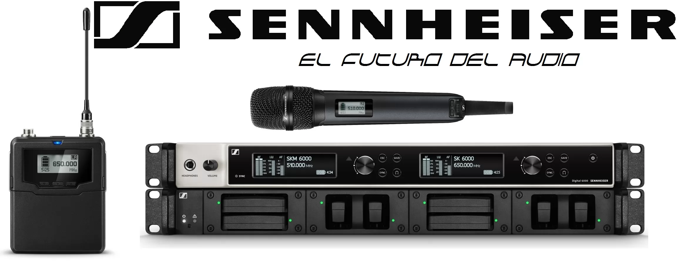 Sennheiser Digital 6000 lo mas reciente en microfonía profesional ...